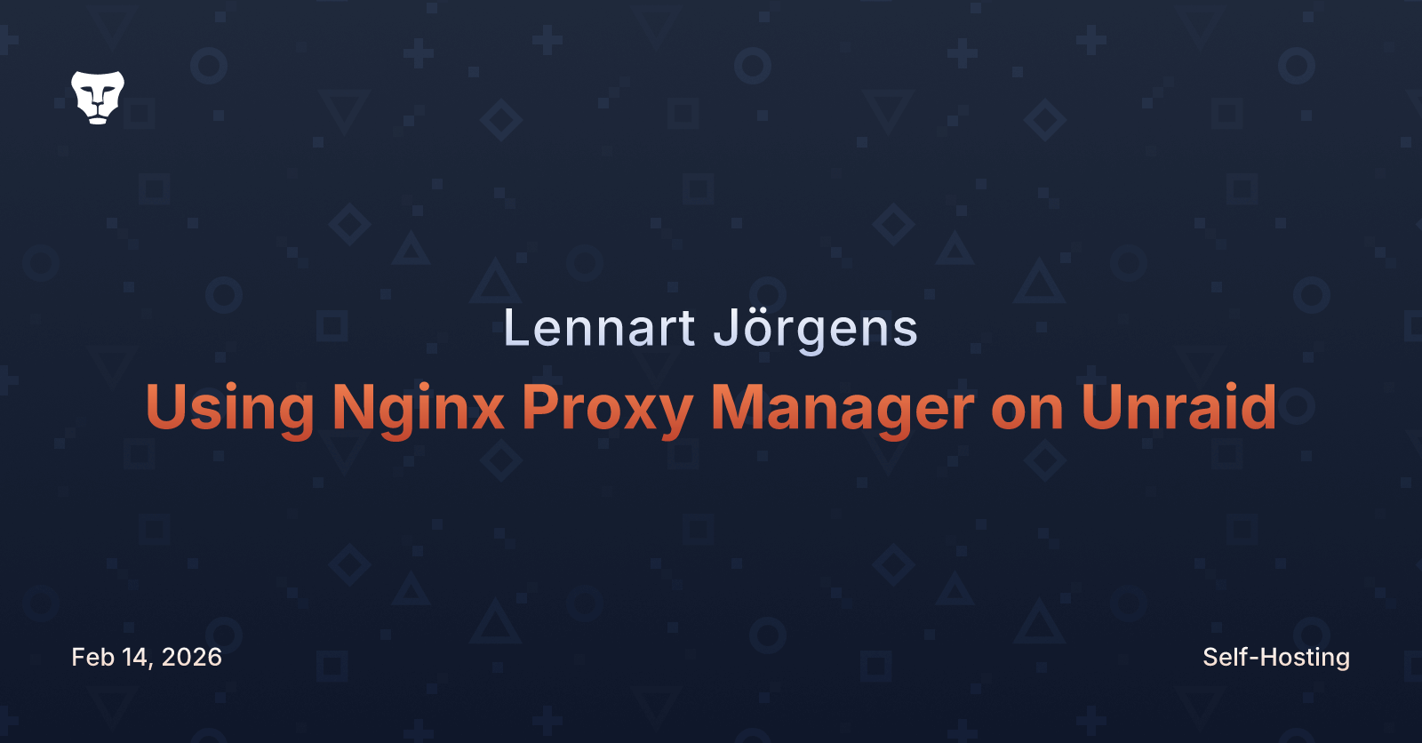 Using Nginx Proxy Manager on Unraid